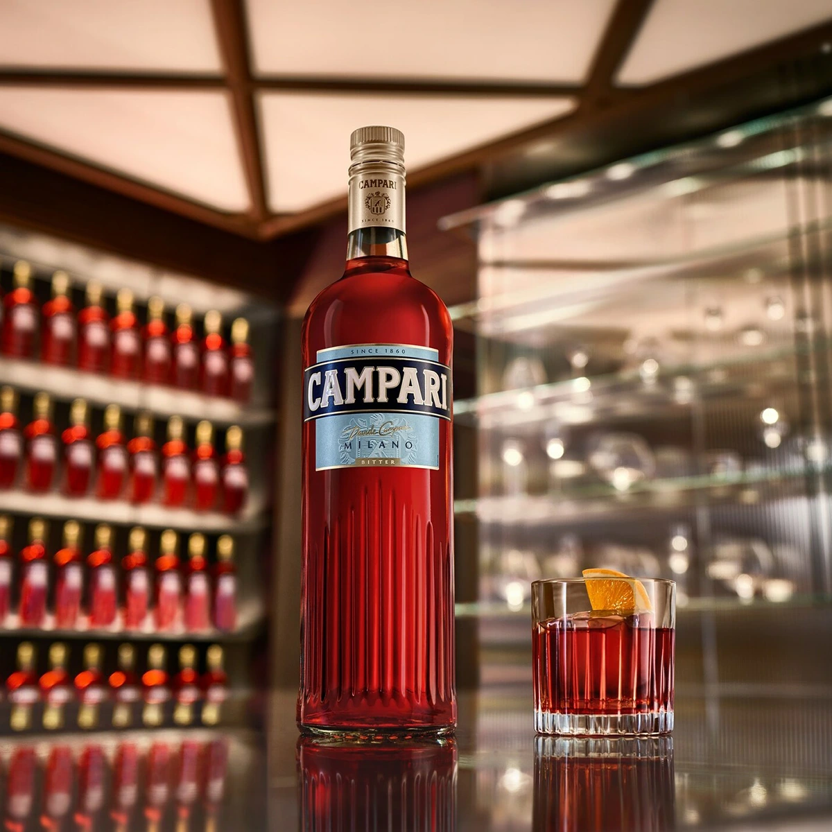Campari trago – Cabrera