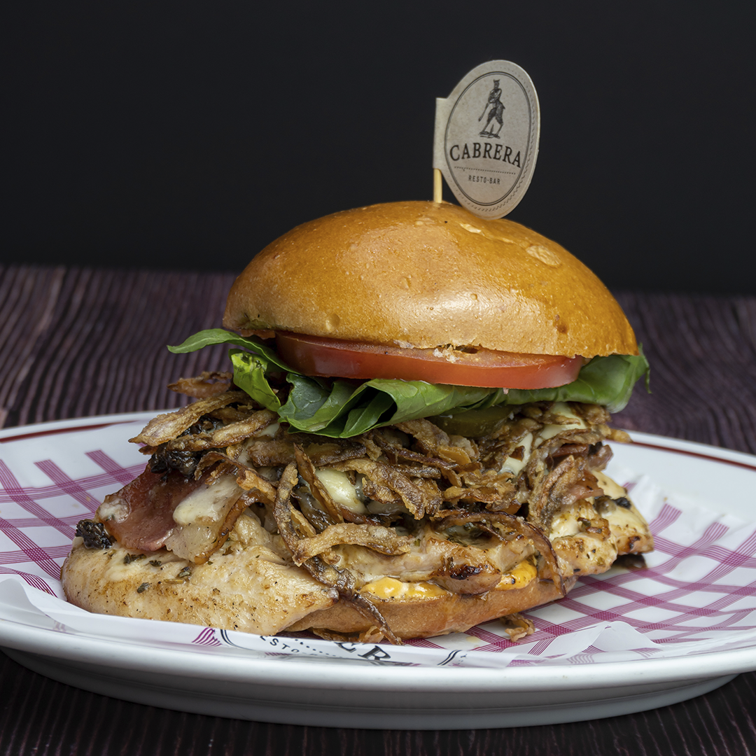 Hamburguesa chelsea chicken – Cabrera